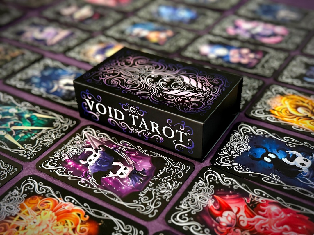 VOID Tarot | Full 78 Cards, Fan Made Hollow Knight Inspired Tarot Deck ...