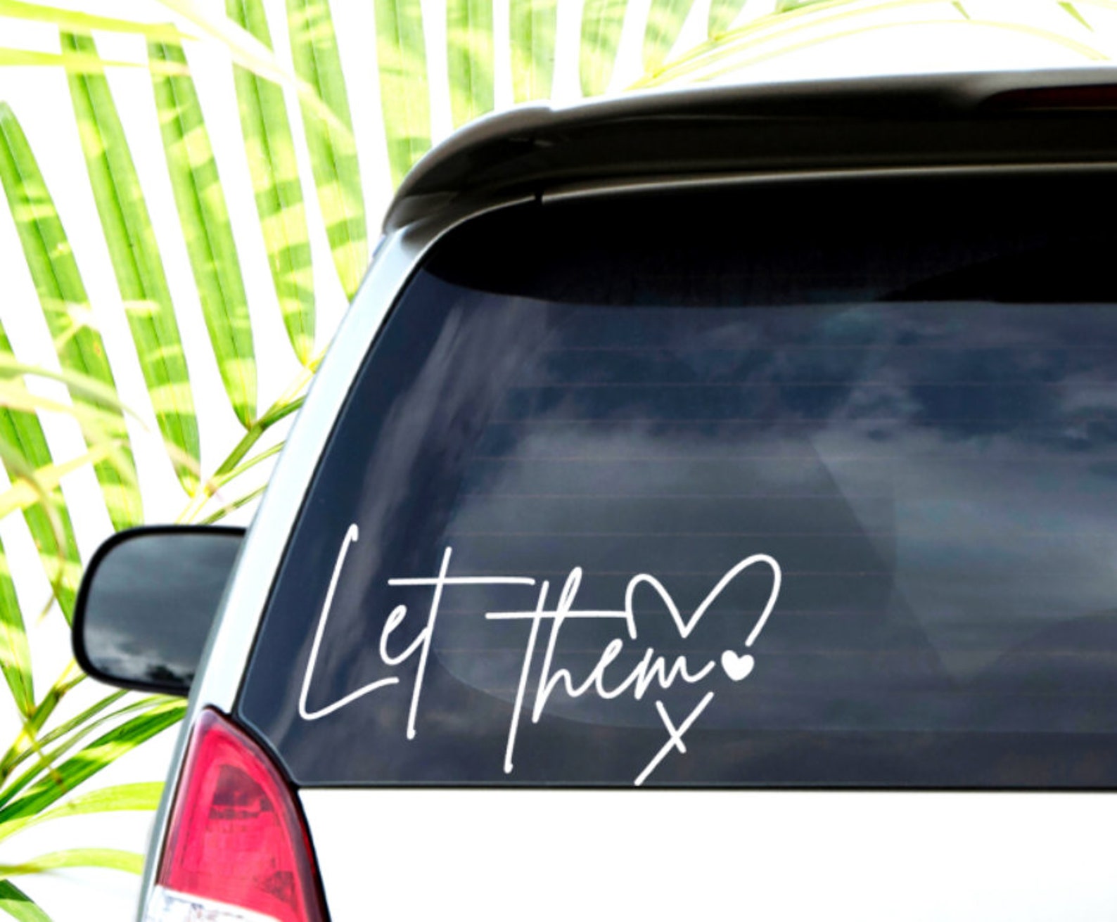Let Them Decal | Car Decal | Laptop Decal | Window Decal | Tumbler ...