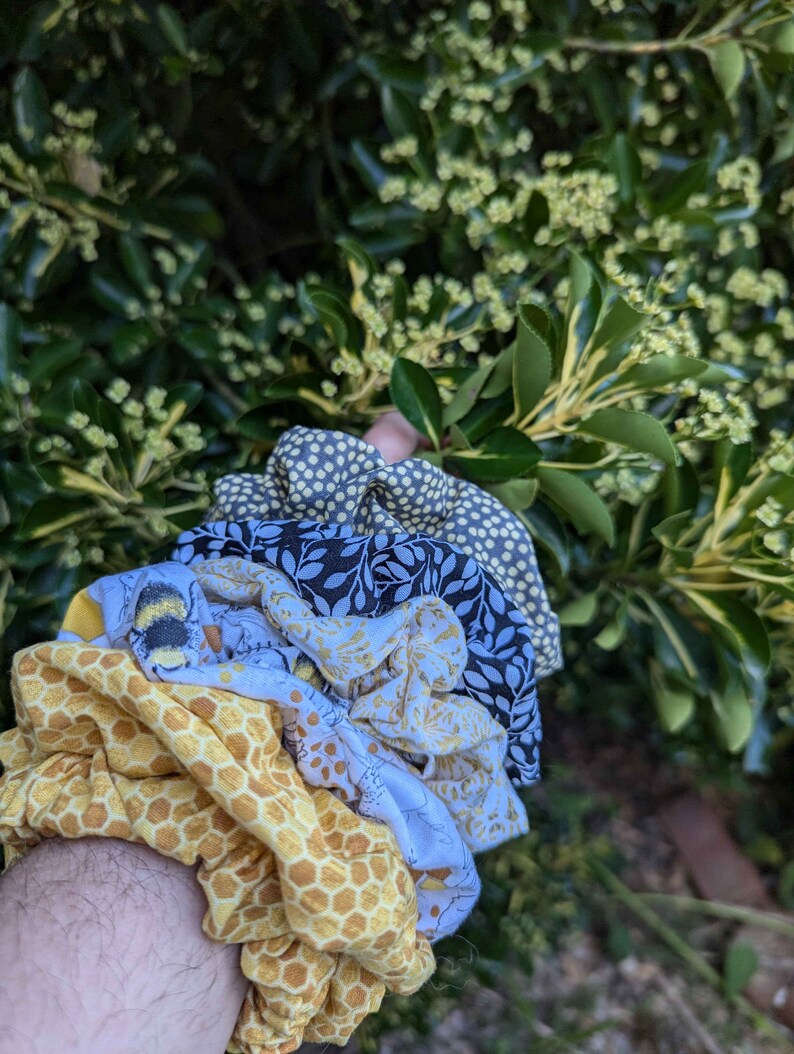 Honey Comb Scrunchie - Etsy