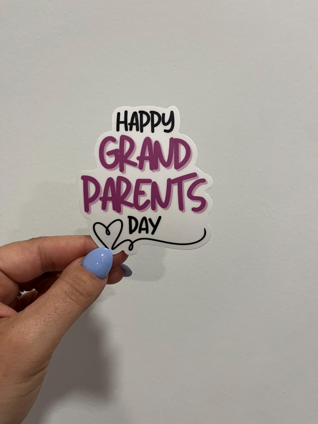 Happy Grandparents Day Sticker - Etsy