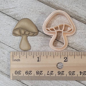 Mushroom Toadstool Fairy Garden Polymer Clay Shape - Etsy