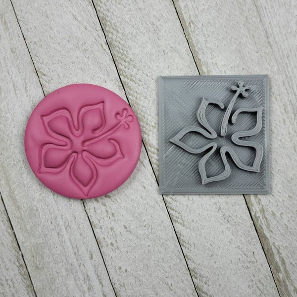 Hibiscus Stamp - Etsy