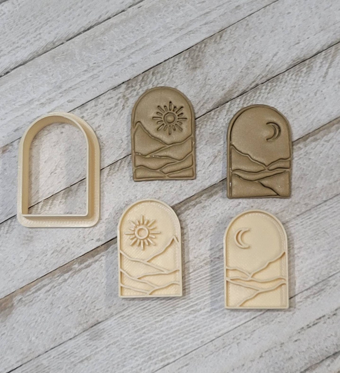 Polymer Clay Shape Cutter | Embossing Cutters | Stamp | Boho | Sun ...