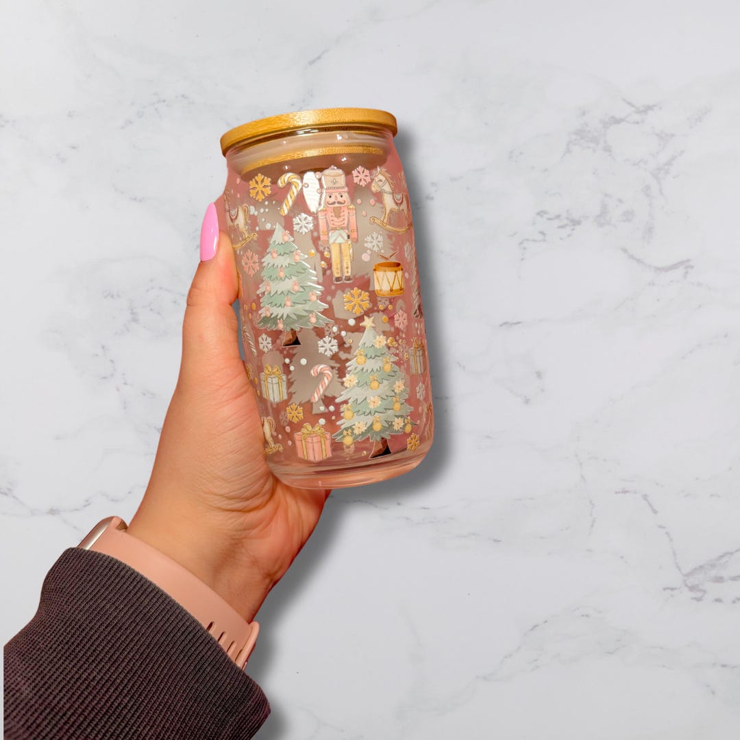 Pink Nutcracker Cup Christmas Coffee Cup Coffee Cup Pink Christmas Pink ...