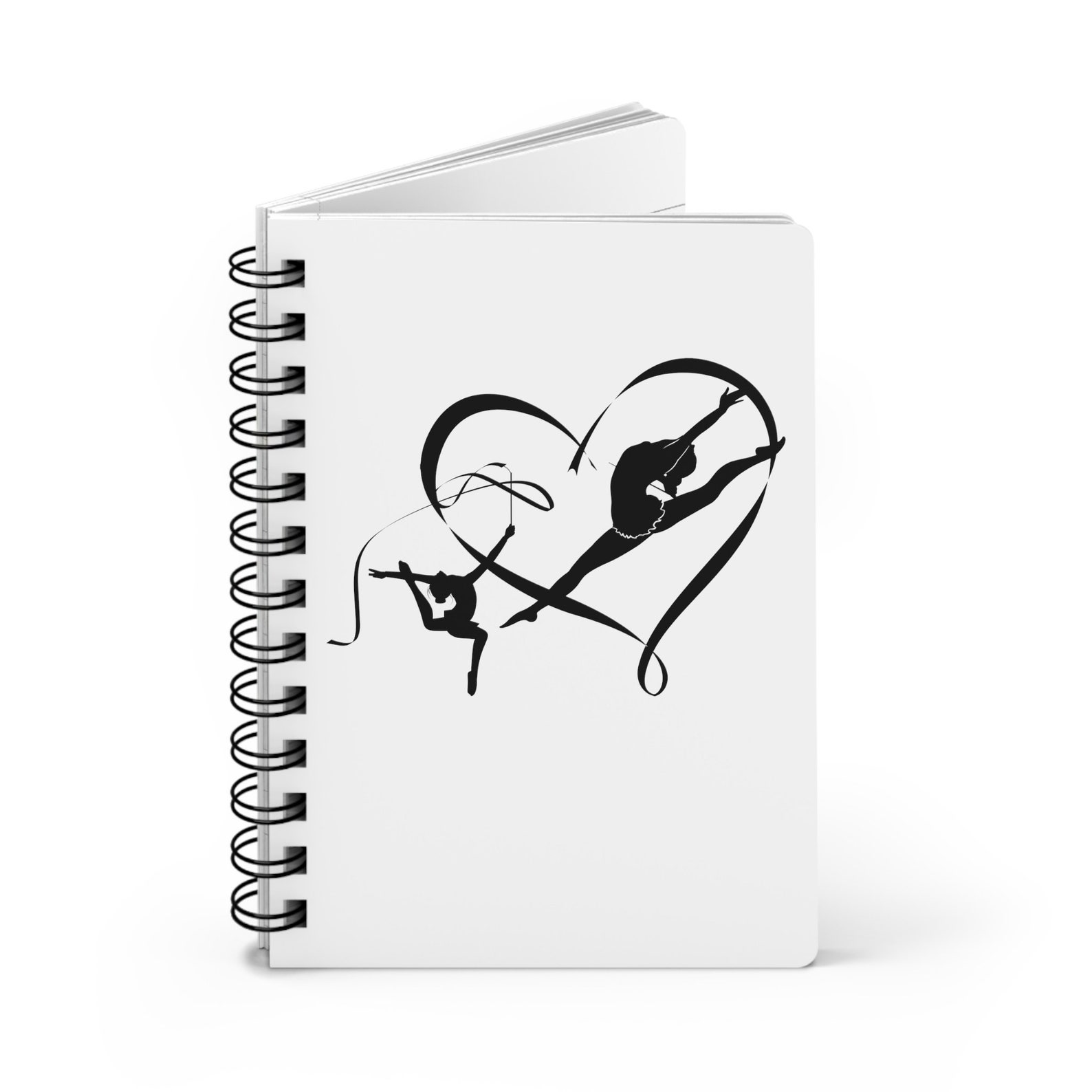 Gymnastics Spiral Bound Journal, Back to School, School Supplies, Gifts ...