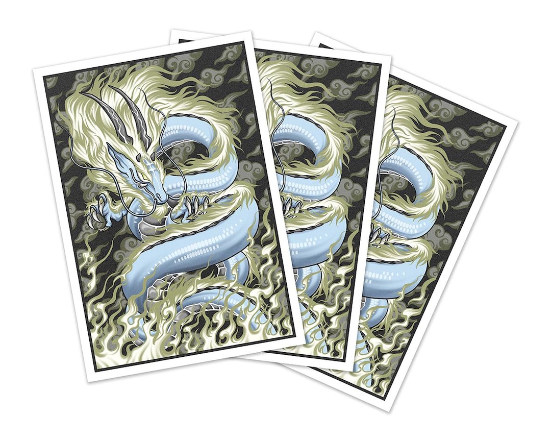 Tenpai Dragon Paidra | 60 Japanese Size Sleeves (matte) - Etsy