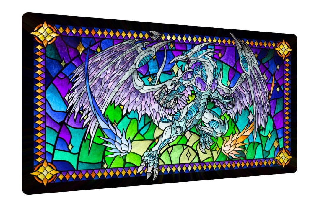 Stardust Dragon | Rubber Playmat - Etsy