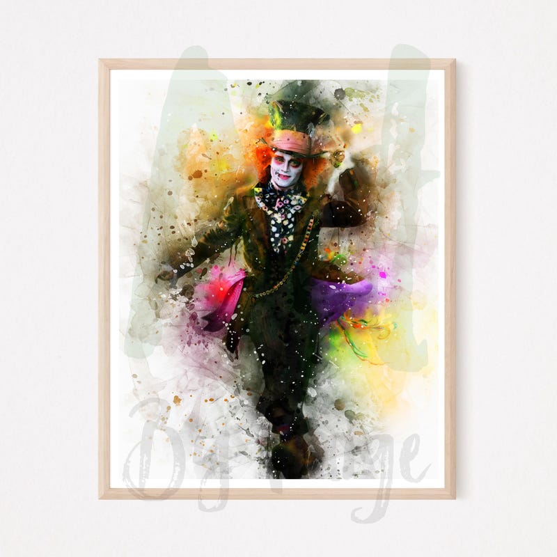 Mad Hatter Print - Etsy