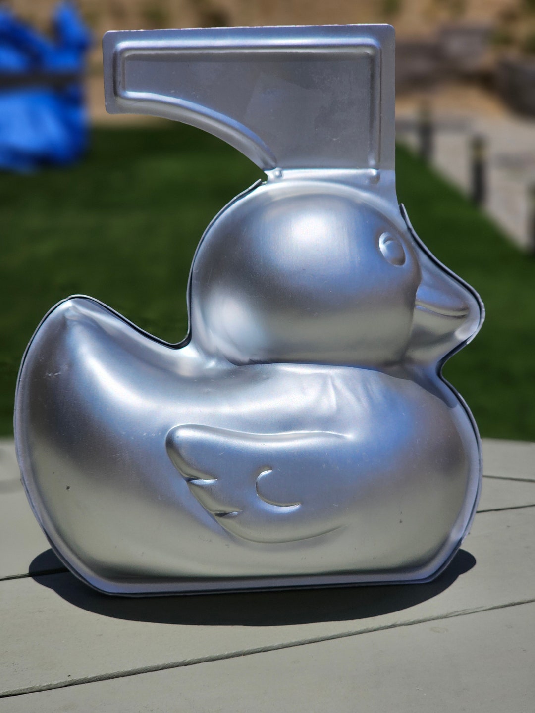 Vintage 3-D Rubber Ducky Cake Pan - Etsy