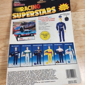 Vintage Nascar Stock Car Set - Etsy