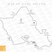 Kualoa Ranch Wedding Map (B/W Digital Template) | Paliku Gardens ...