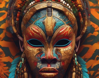 African Digital Art - Etsy