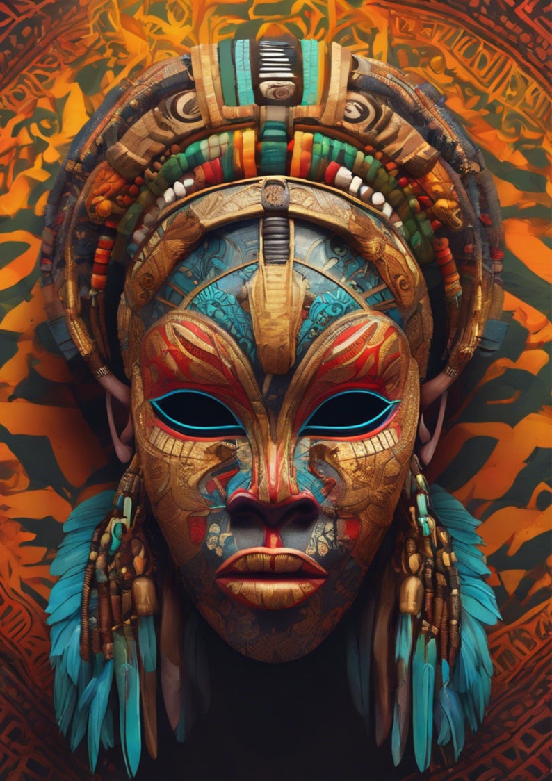 African Digital Art - Etsy