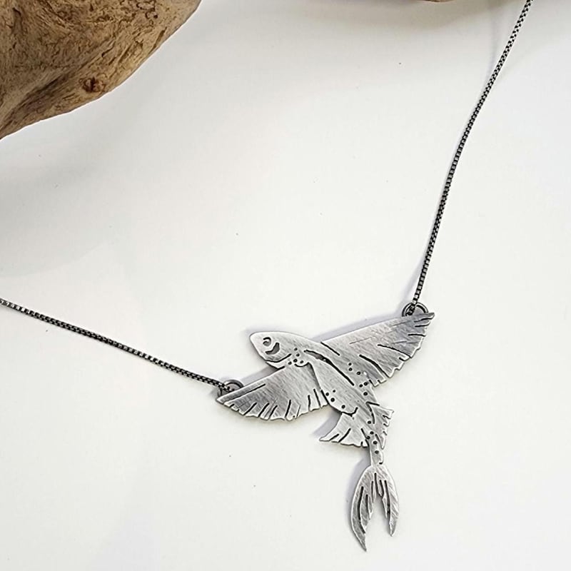 Fish Necklace - Etsy