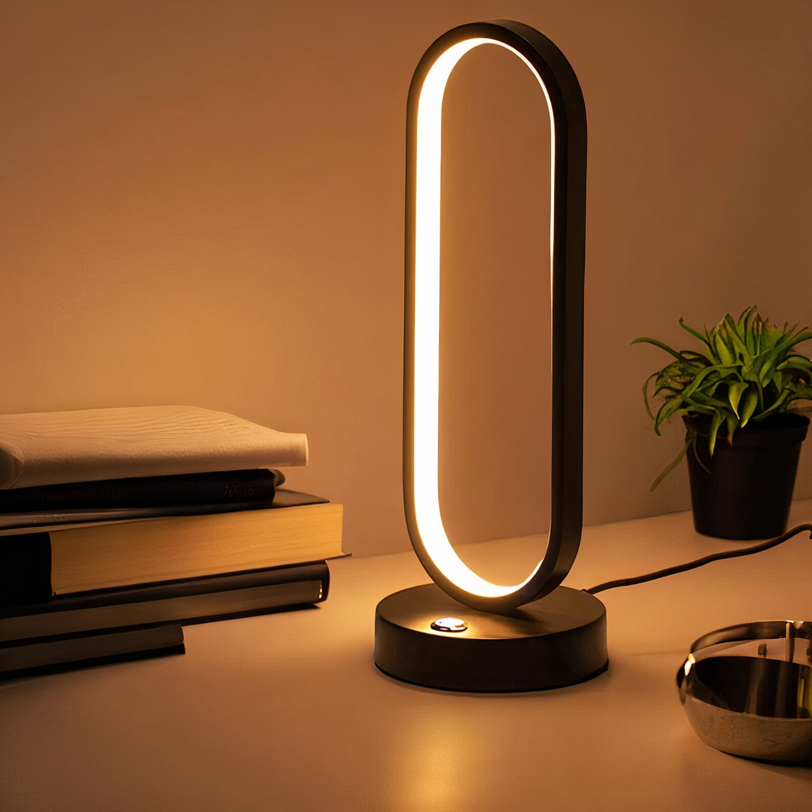 Modern LED Table Lamp . Bedside Table Light . Bedroom Accessories ...
