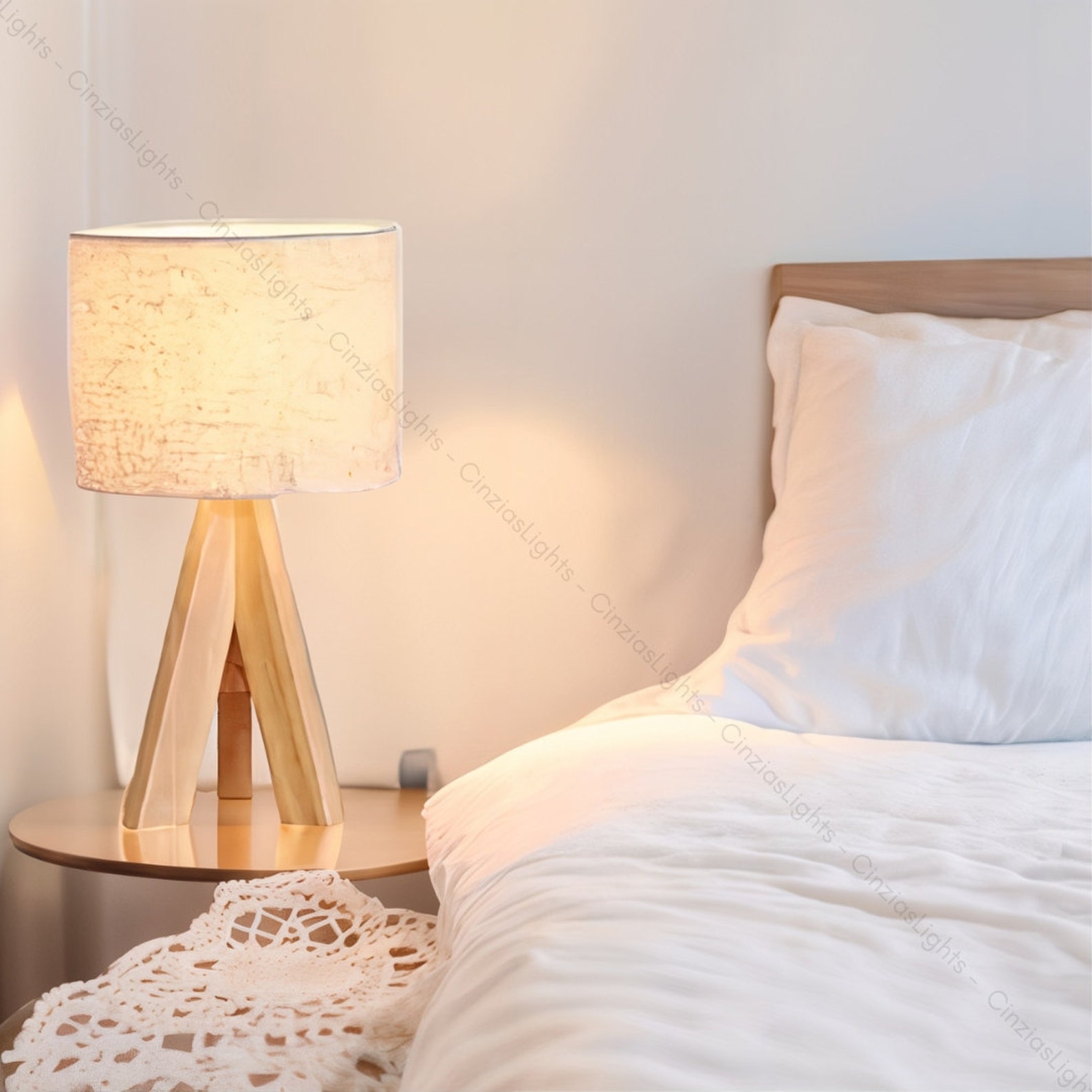 Modern LED Table Lamp . Bedside Table Light . Bedroom Accessories ...