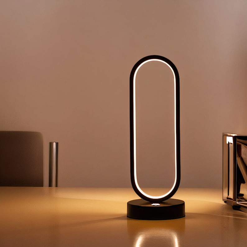 Modern LED Table Lamp . Bedside Table Light . Bedroom Accessories ...