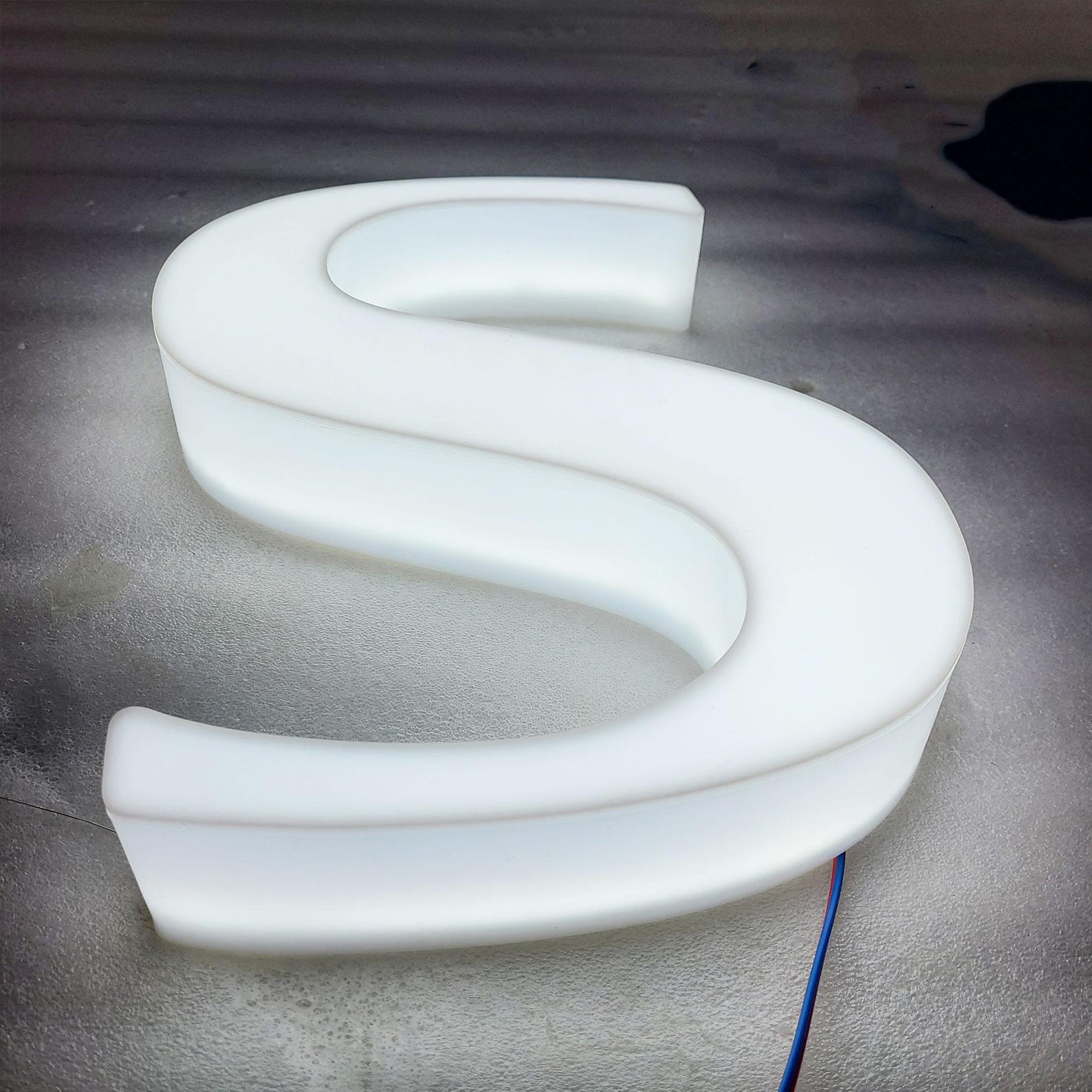 Custom Full-lit Acrylic Channel Letter Sign, Custom LED Sign, OPAL ...