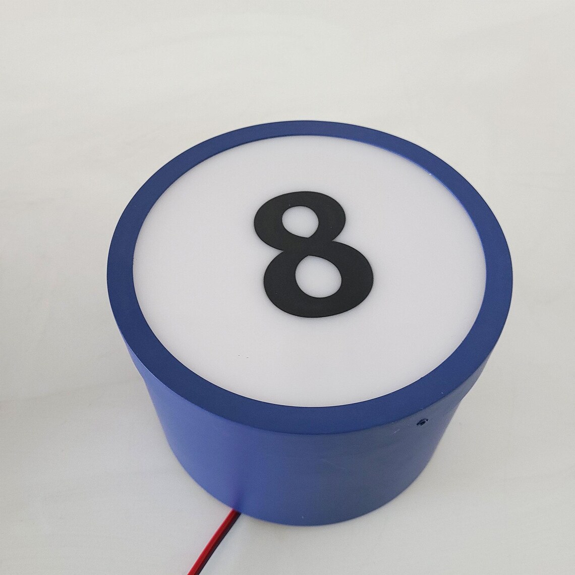 Custom LED Numbers Cabinet, Business Light Box Sign,wall Logo Sign ...