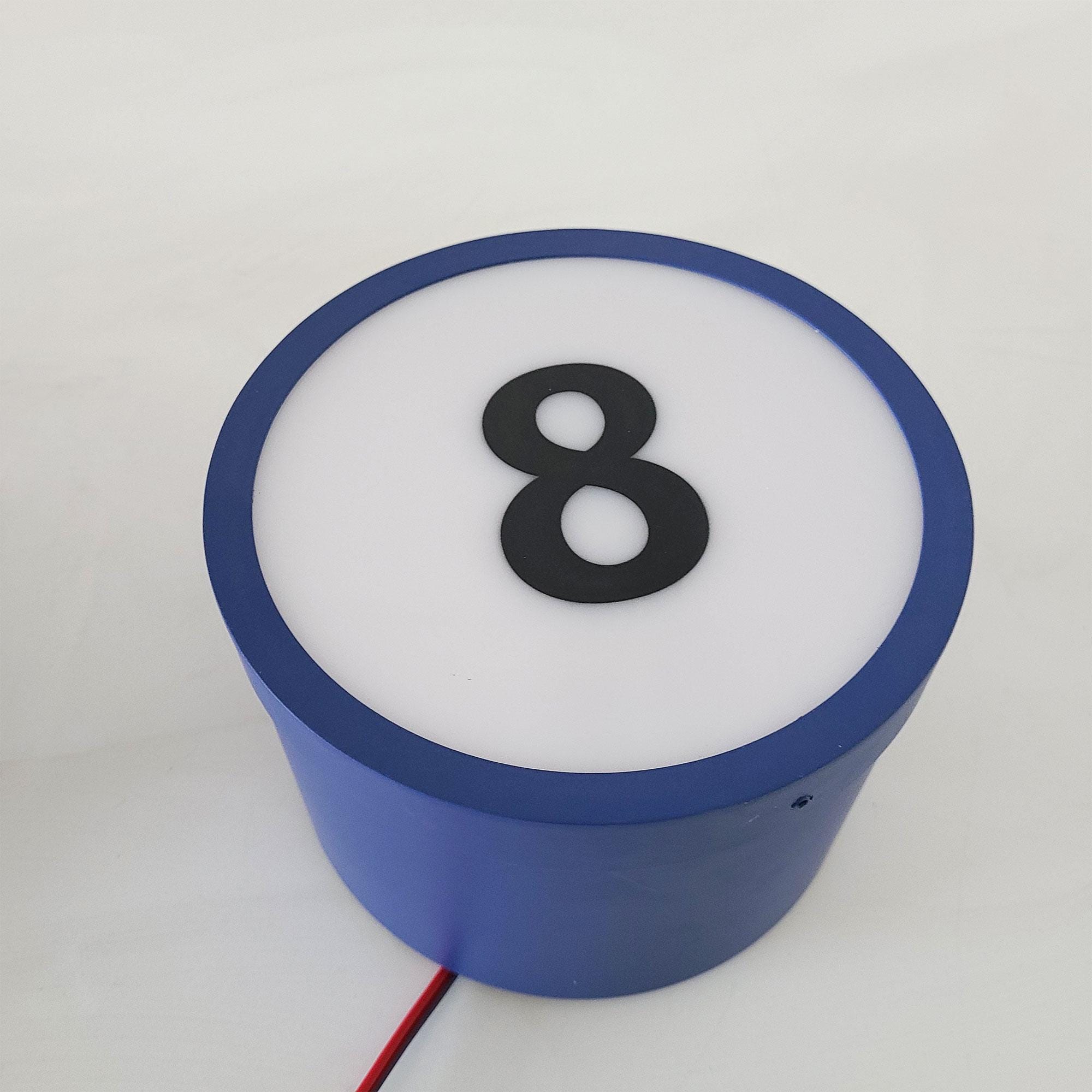 Custom LED Numbers Cabinet, Business Light Box Sign,wall Logo Sign ...