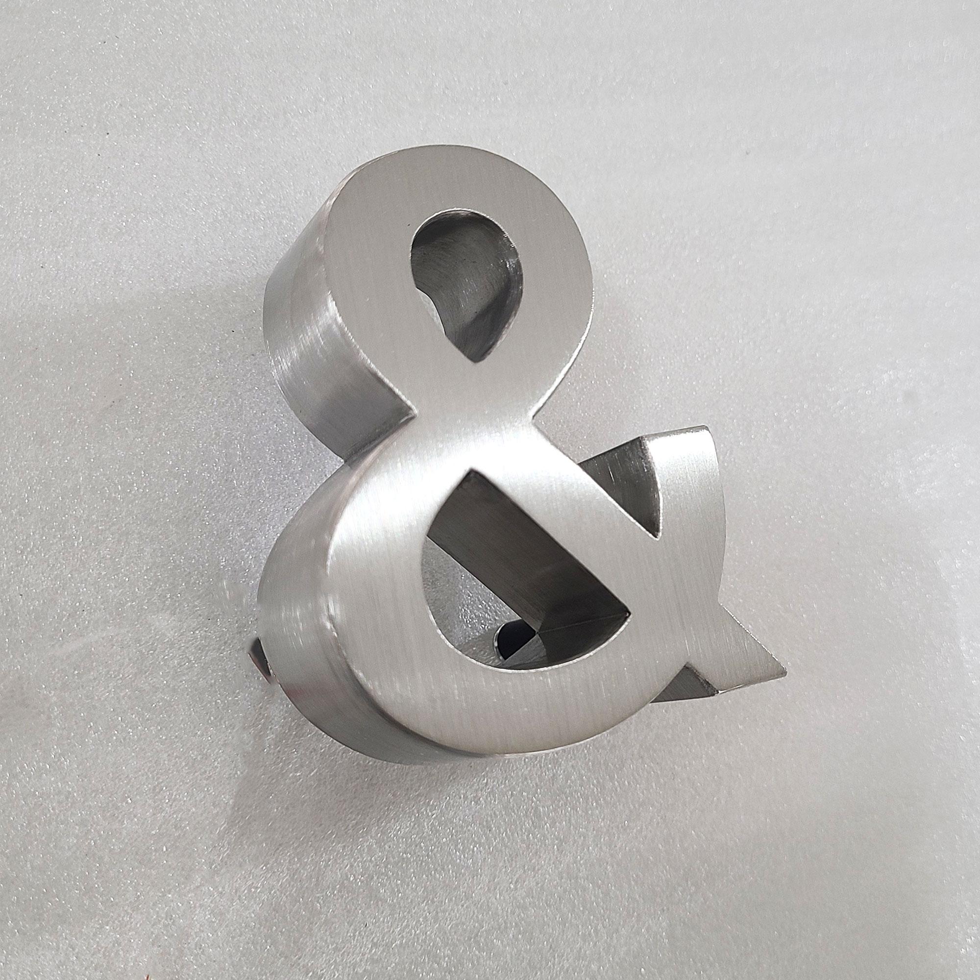 Custom Metal Backlit Sign, Stainless Steel Channel Lettters, 3D ...