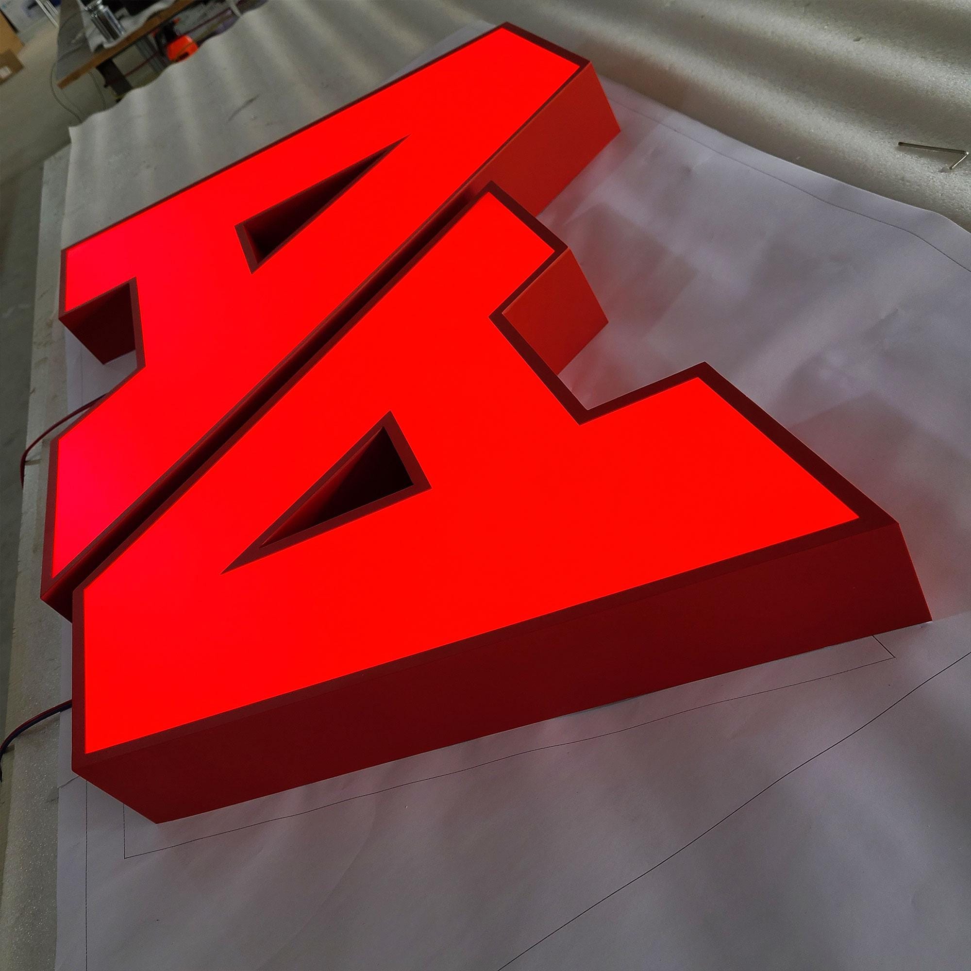 LED Channel Letter,outdoor Front Illuminated Signs,ul Certification ...