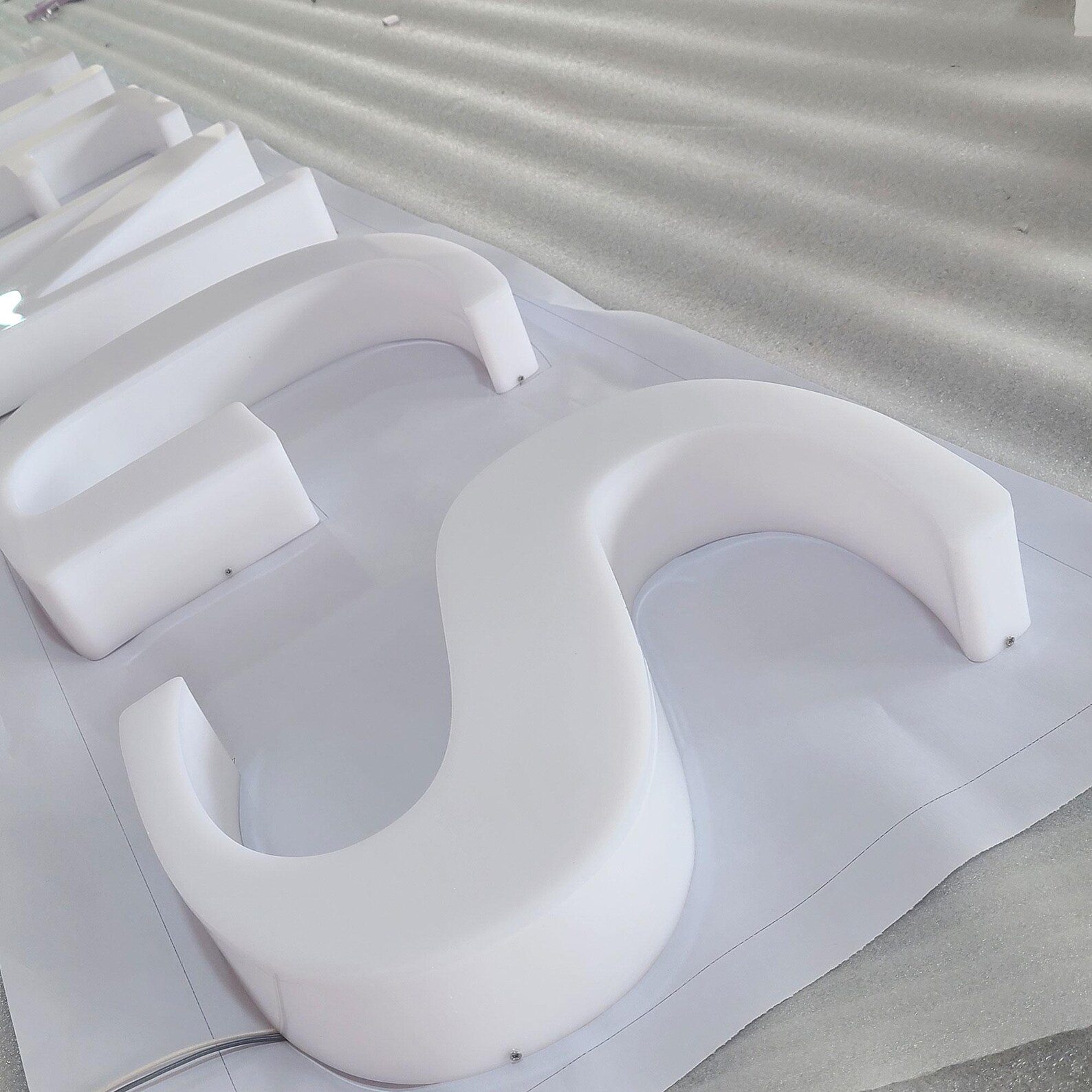 Custom Full-lit Acrylic Channel Letter Sign, Custom LED Sign, OPAL ...