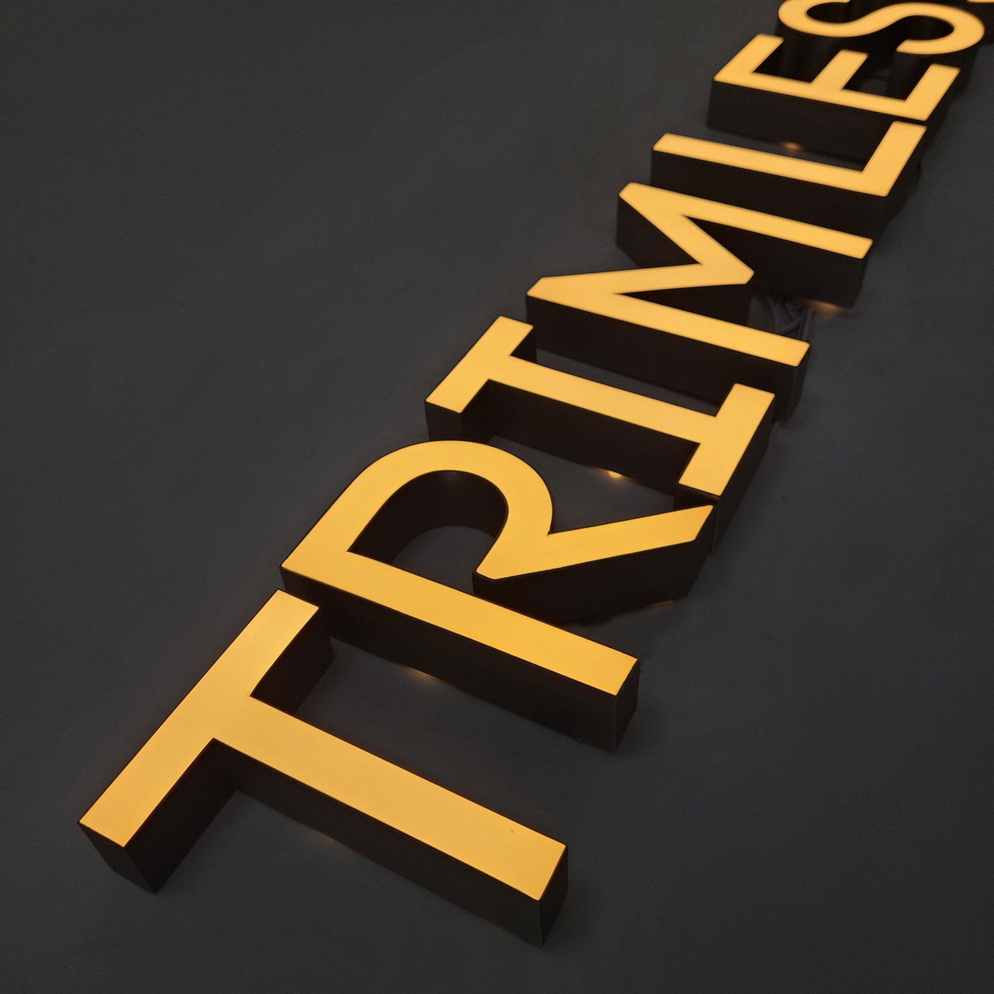 LED Channel Letter,outdoor Front Illuminated Signs,ul Certification ...