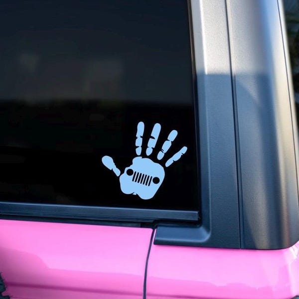 Jeep Wave Decal - Etsy