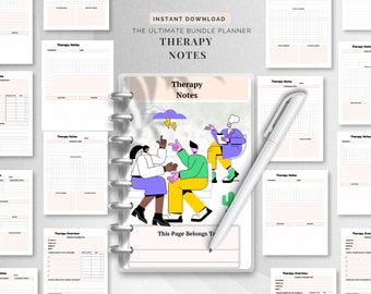 Therapist Note Sheets, Therapist Worksheet, Therapist Note Template ...