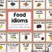 Food Idioms Bulletin Board Kit - Etsy