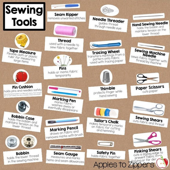 Tailor Tools List