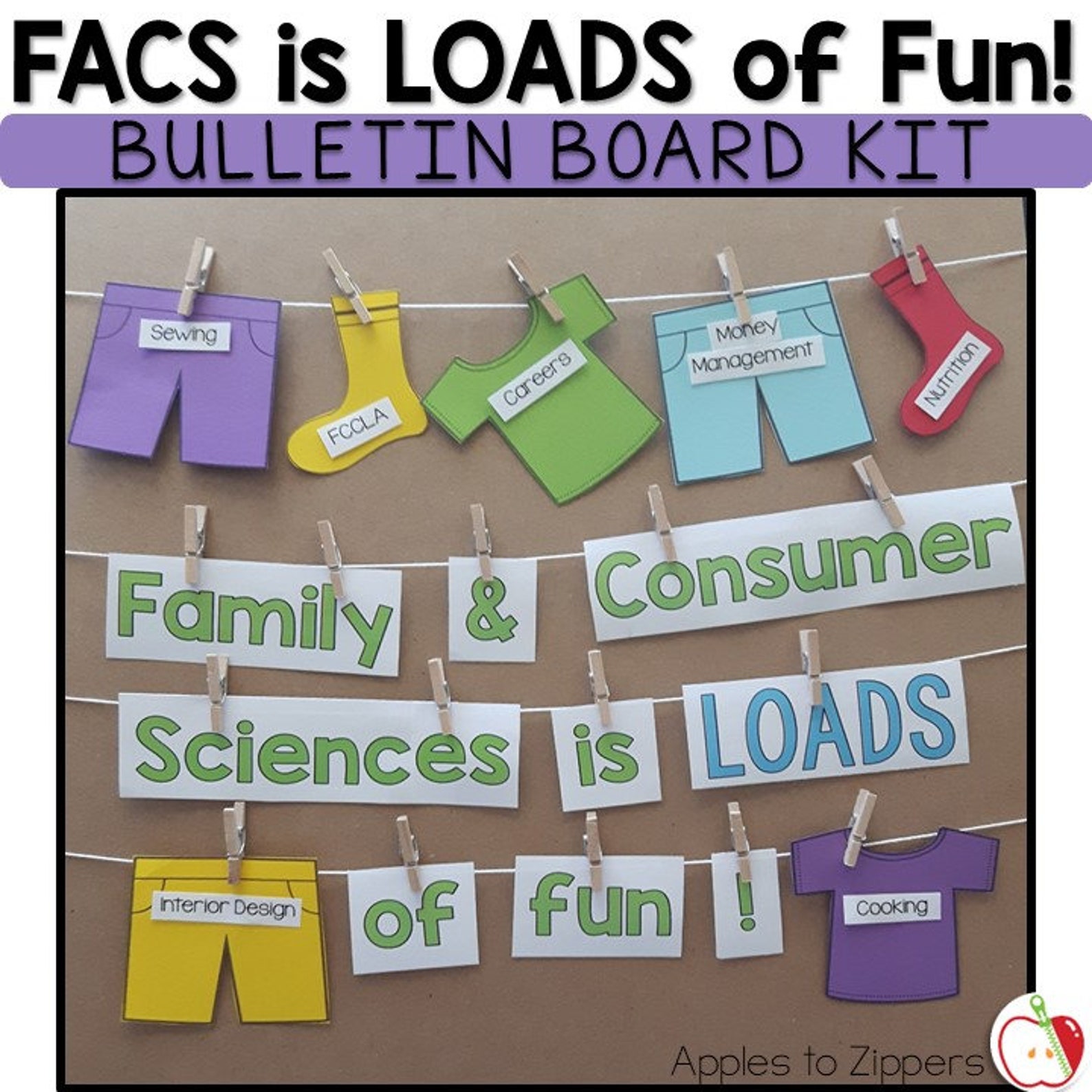 FACS is Loads of Fun Bulletin Board Kit - Etsy