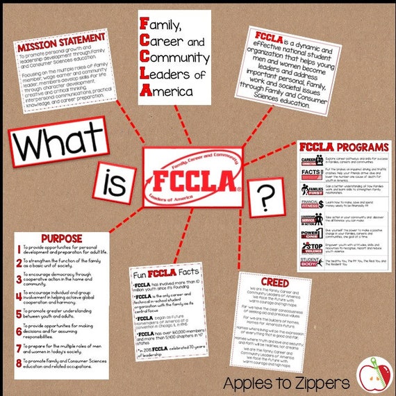 FCCLA family Career and Community Leaders of America | Etsy