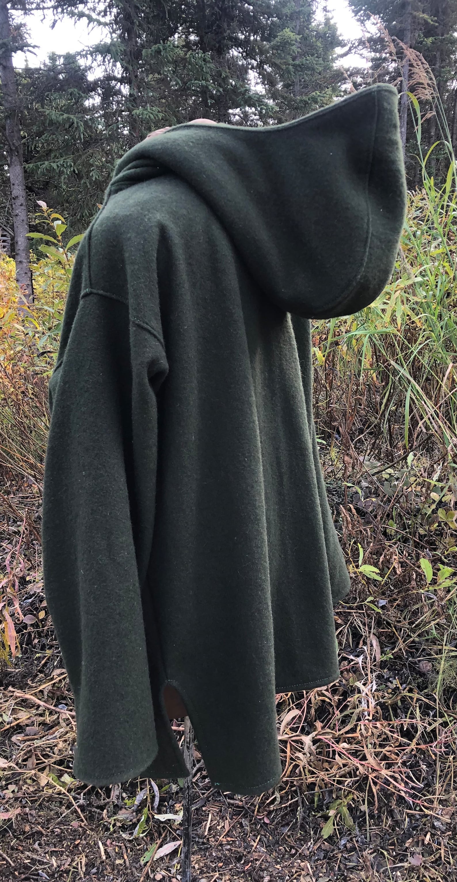 Woodsman Wooly Made to Order Wool BUSHCRAFT Hoodie Sz S 5XL - Etsy