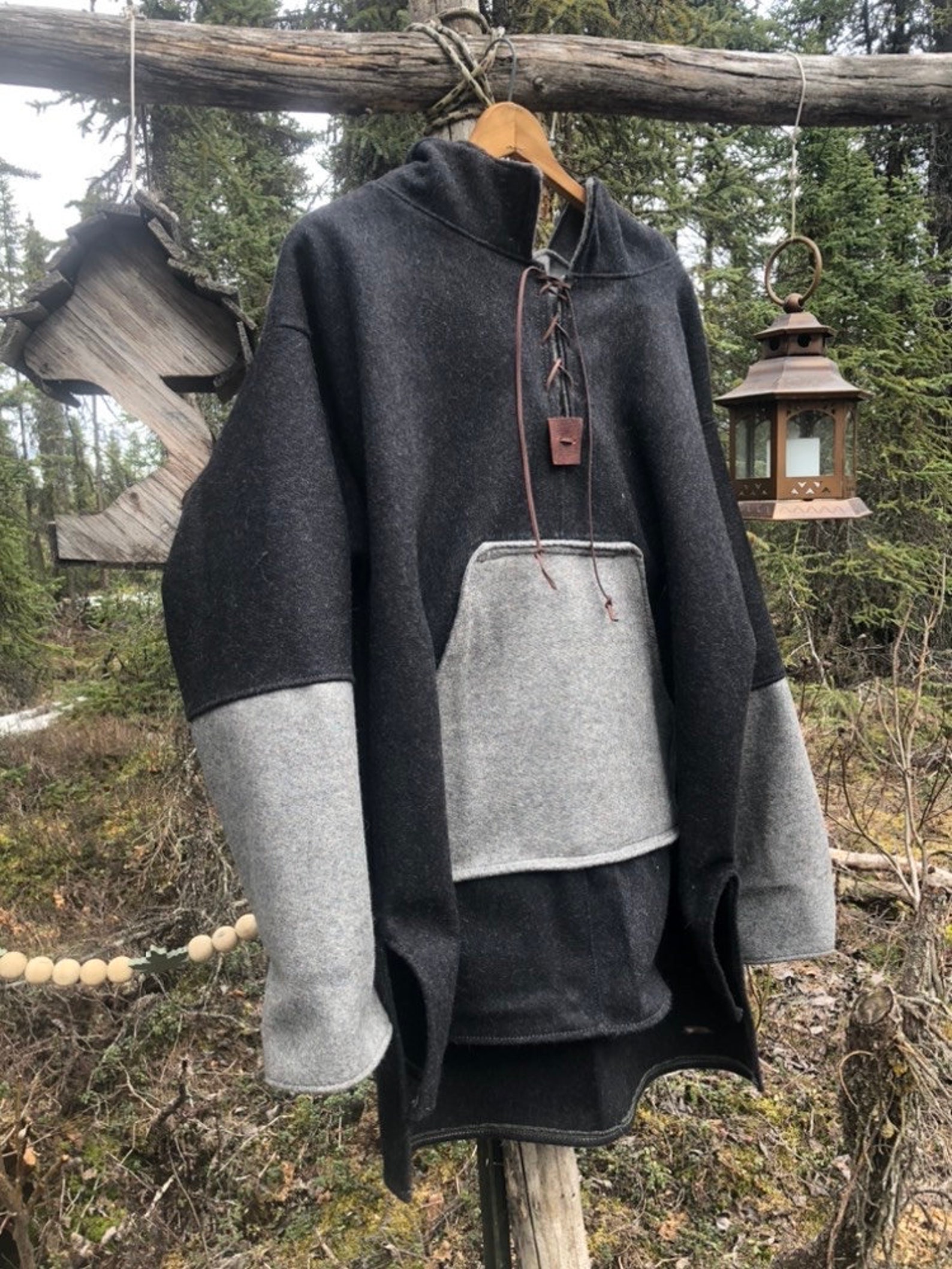 Woodsman Wooly Made to Order Wool BUSHCRAFT Hoodie Sz S 5XL - Etsy