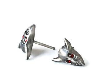 Devil earrings | Etsy