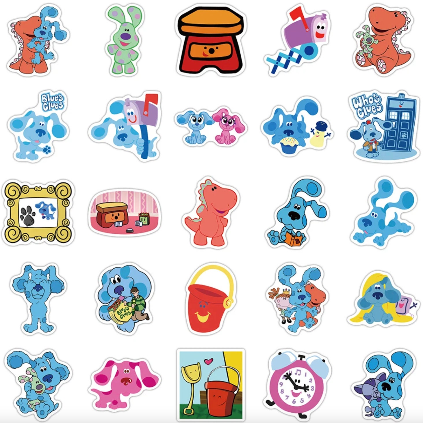 Blue's Clues Sticker, Waterproof Stickers, Anime Stickers, Stickers for ...