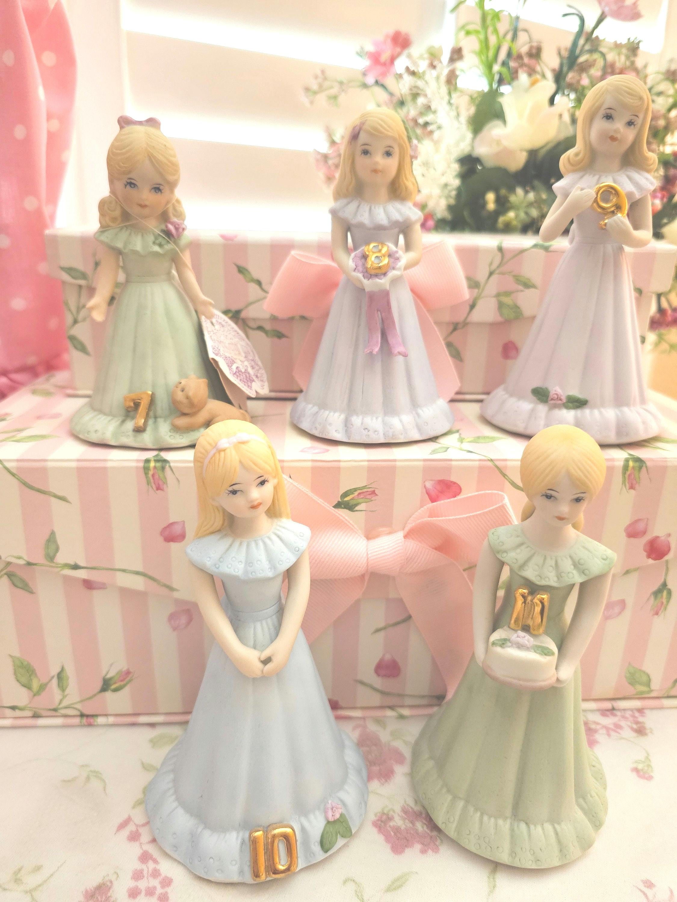 Enesco Growing up Girls - Vintage Ages 7-11 - Etsy