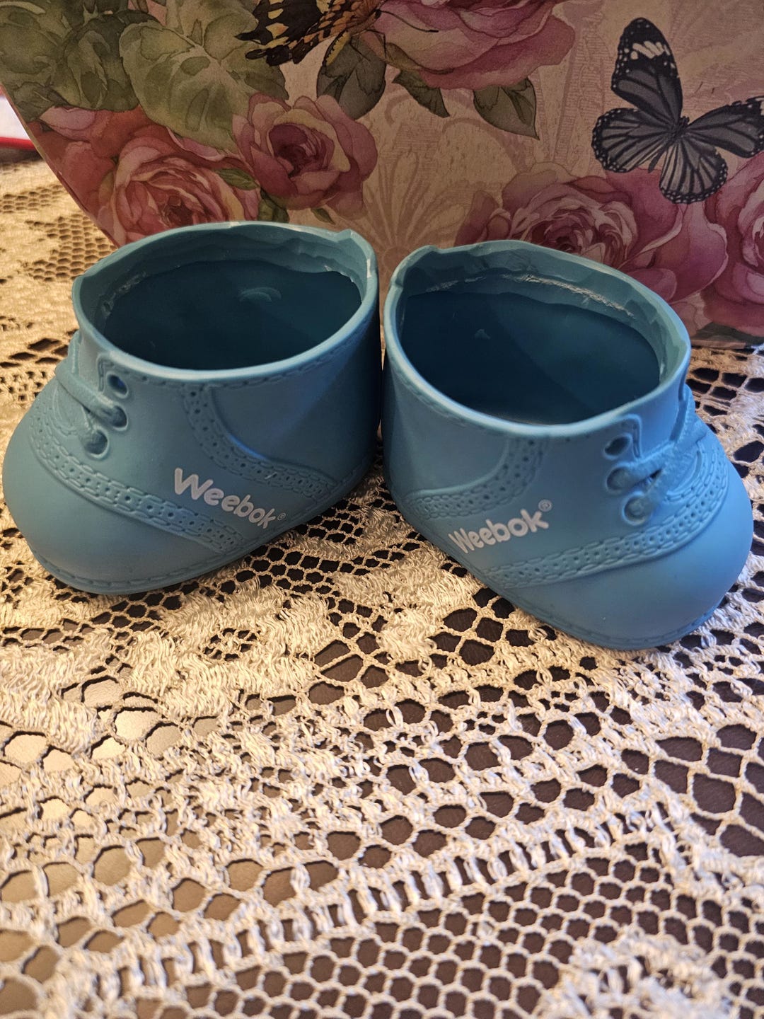 Original Vintage Cabbage Patch Blue Weebok Shoes - Etsy