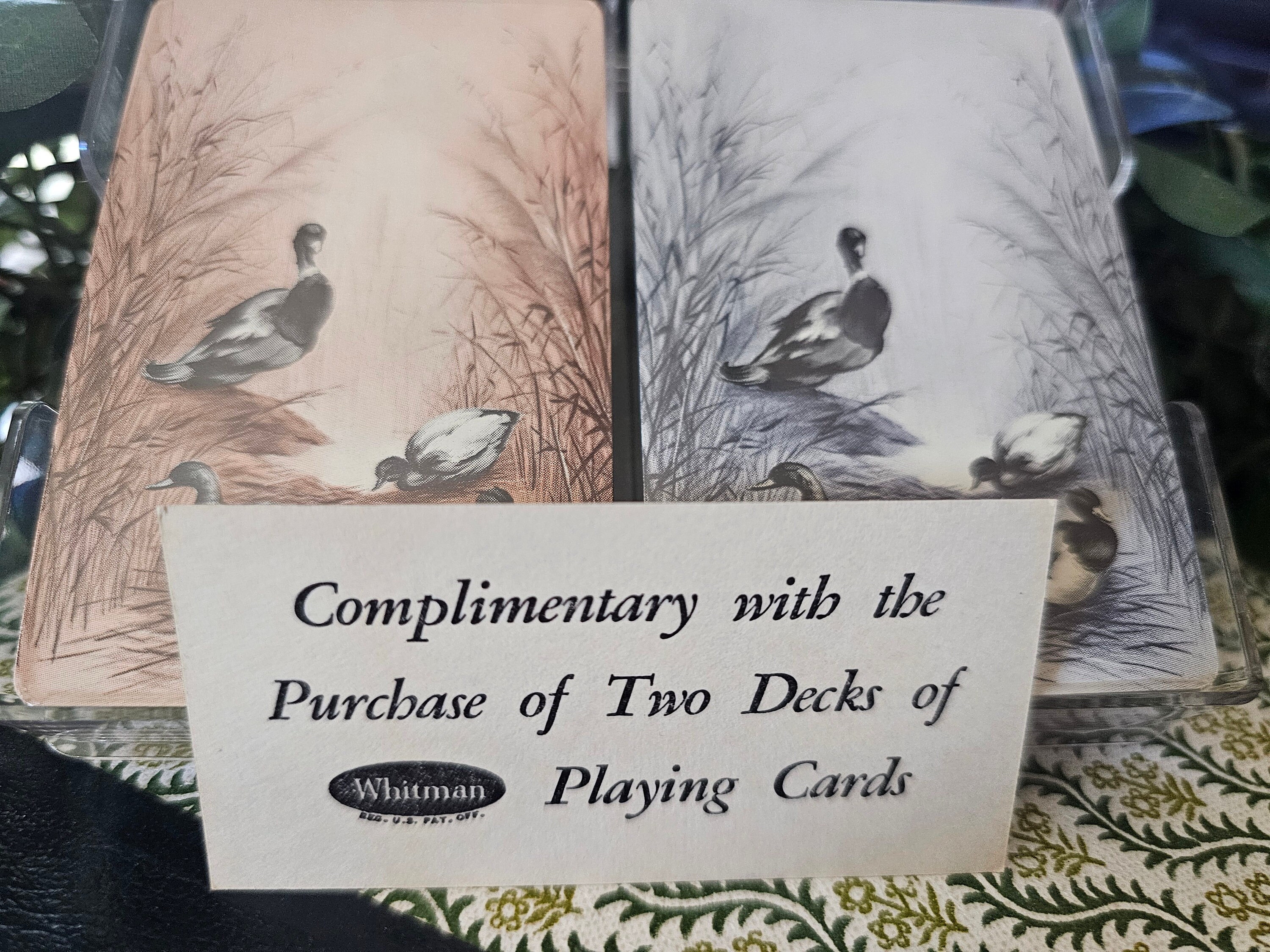 Rare Vintage Mid Century Whitman Playing Cards Brand New Sealed Set of ...