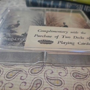 Rare Vintage Mid Century Whitman Playing Cards Brand New Sealed Set of ...