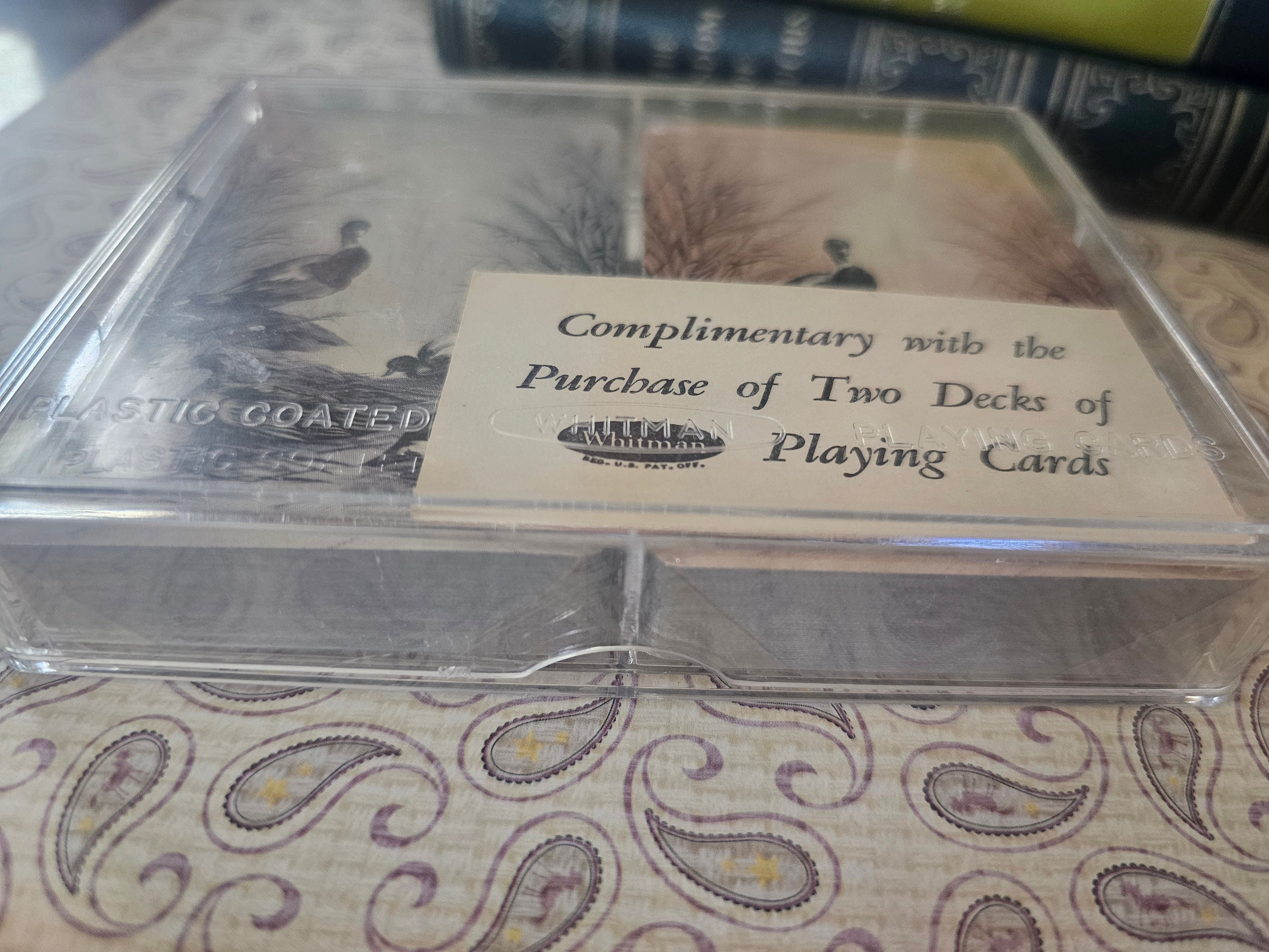 Rare Vintage Mid Century Whitman Playing Cards Brand New Sealed Set of ...