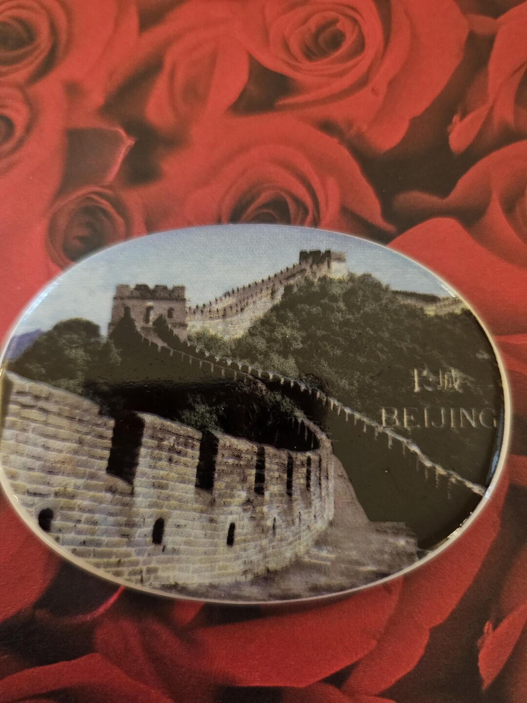 Beautiful Ceramic Magnet Great Wall Beijing - Etsy