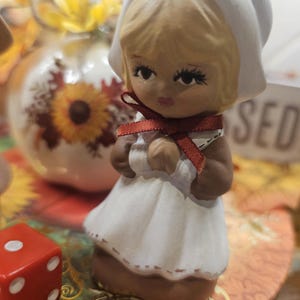 Adorable Mid Century Hand Painted Ceramic Pilgrim Set - Etsy