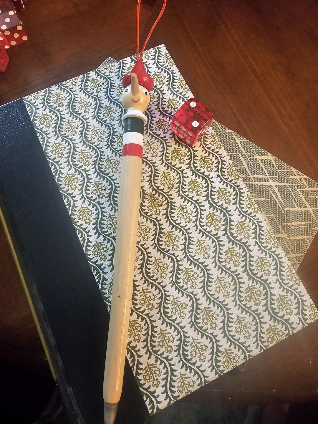 Wood Pinocchio Pen From Naples, Italy - NEW - Etsy