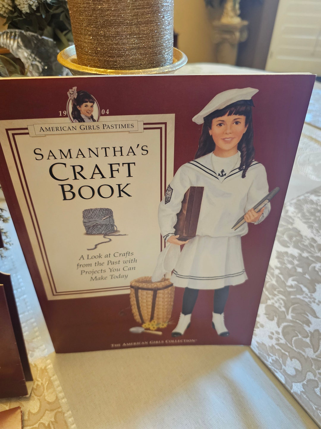 Vintage 1990s American Girl Pastimes Samantha's Craft Book - New Mint ...