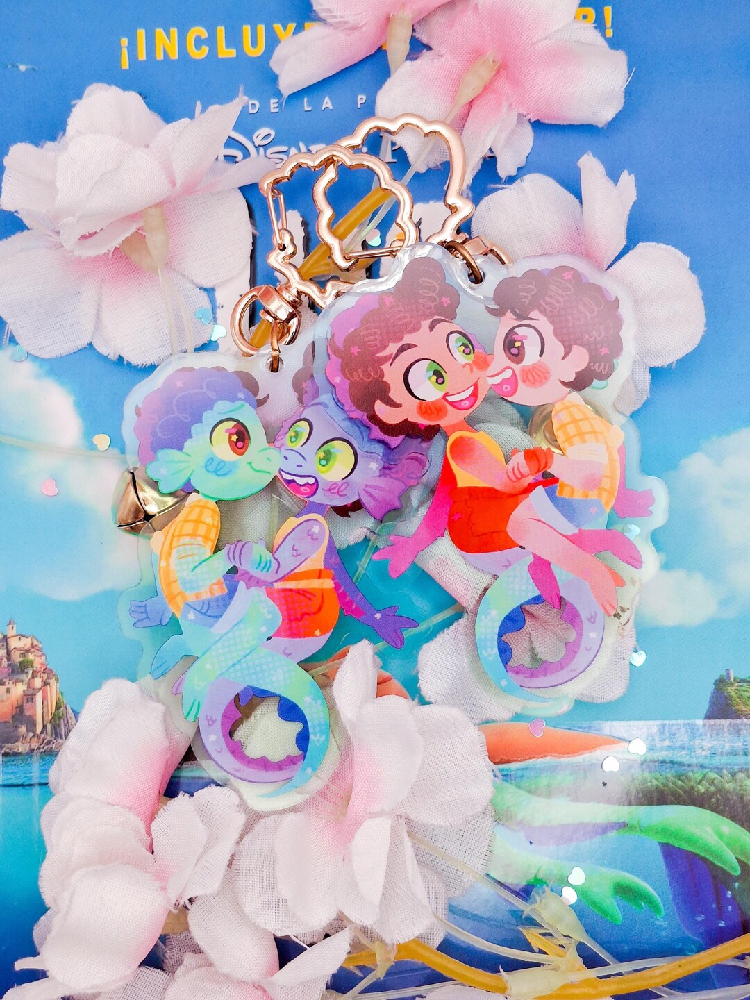 PRESALE Luca + Alberto Double View Keychain Ship Luberto - Etsy