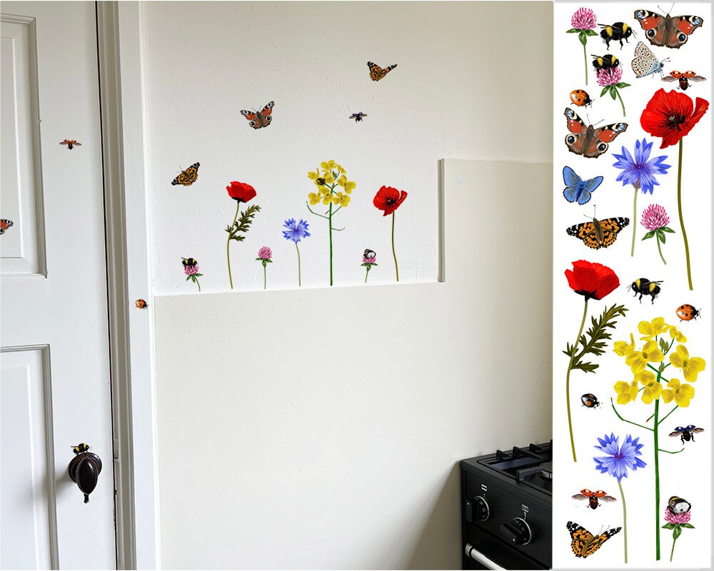 Laef And Bug Wall Decal