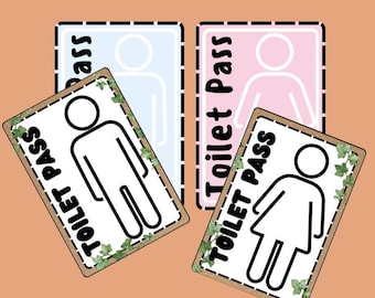 printable toilet pass